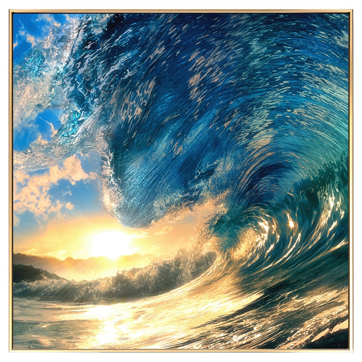 Glass Ocean Wall Art – Febland