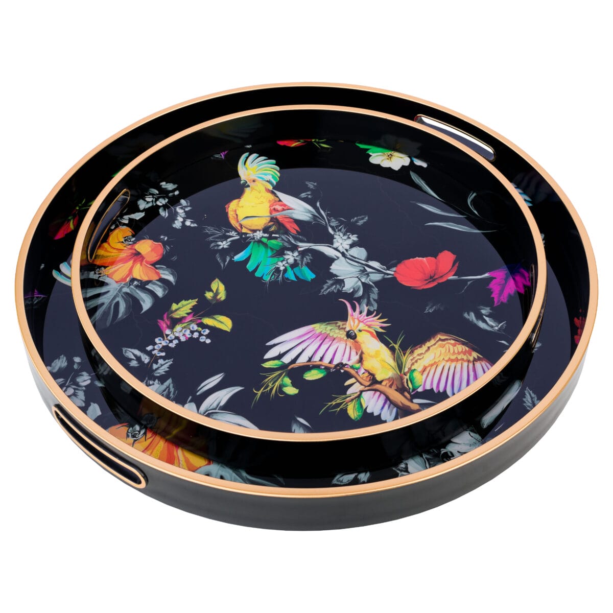 Parrot Circular Serving Tray Set – Febland